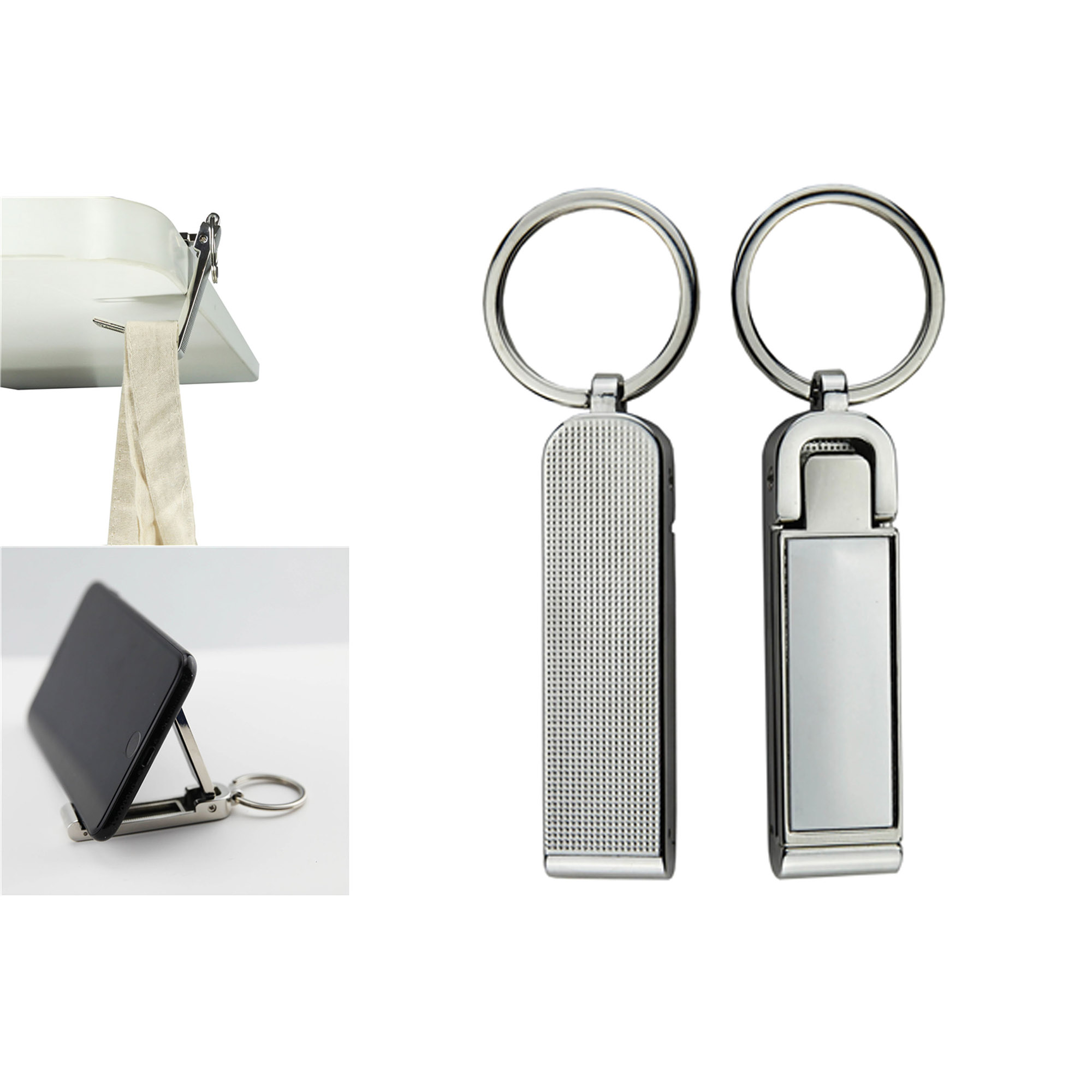 Mobile Stand and Hanger Key Ring - VMA Promotional Products