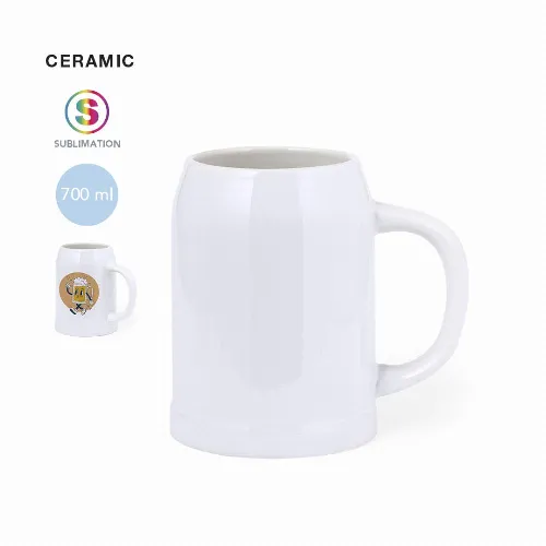 Sublimation Beer Mug - Heim - VMA Promotional Products