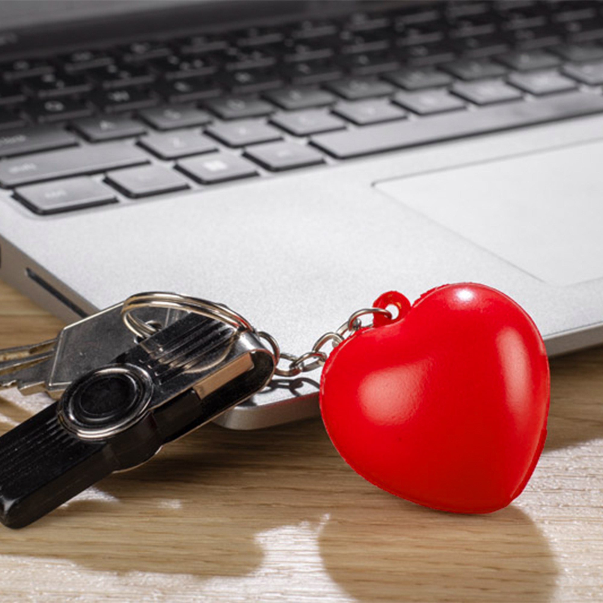 Stress Heart Key Ring - VMA Promo
