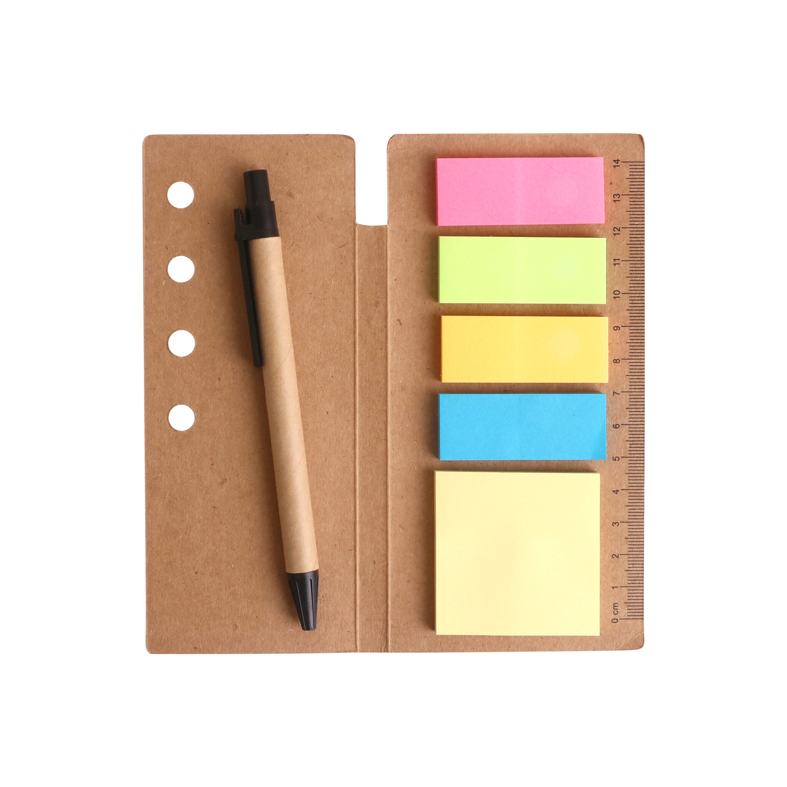 Ruler Sticky Note Pad with Pen - VMA Promotional Products