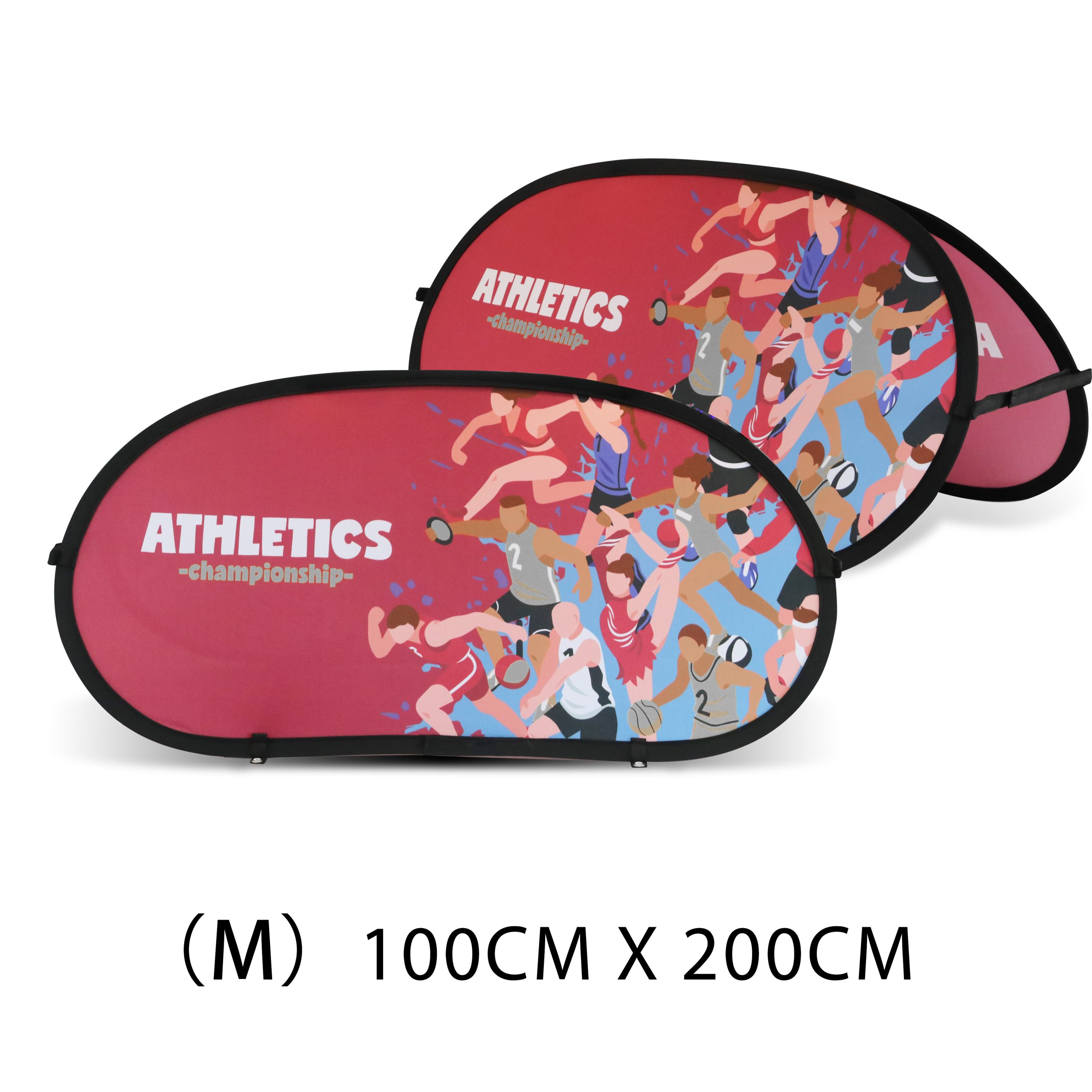 Bean Shaped Pop Up Banners (Medium) - VMA Promotional Products