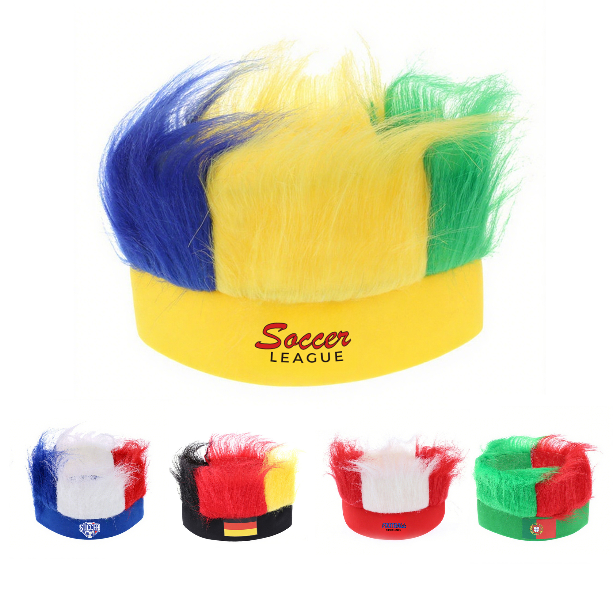 3 Colors Headband Wig - VMA Promotional Products