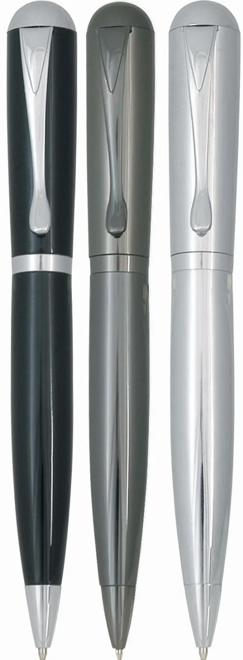 Twist-Action Metal Pen (wide barrel parker style refill) | Oslo