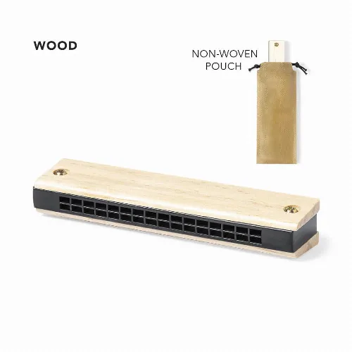HARMONICA Musical instrument (Pine wood finish)