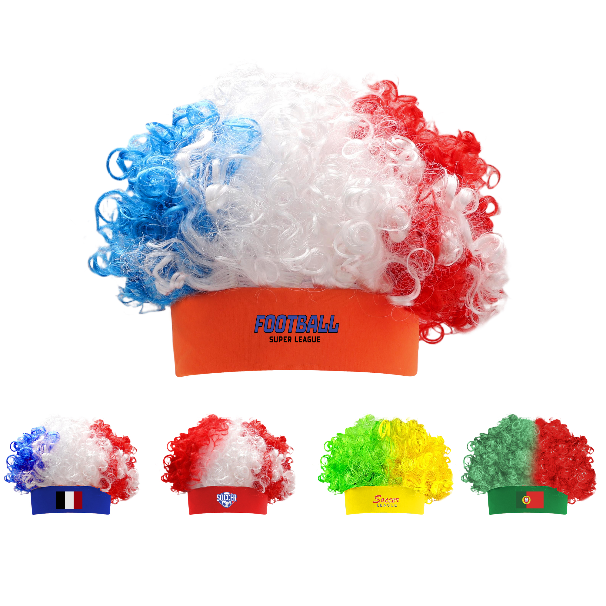 3 Colors Afro Headband Wig - VMA Promotional Products